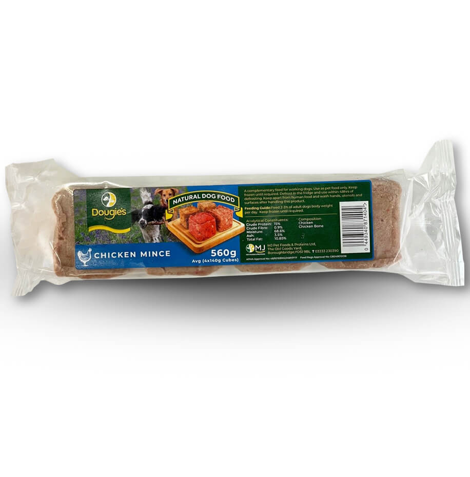 Chicken Mince 560g | Dougie's Raw & Natural Dog Food